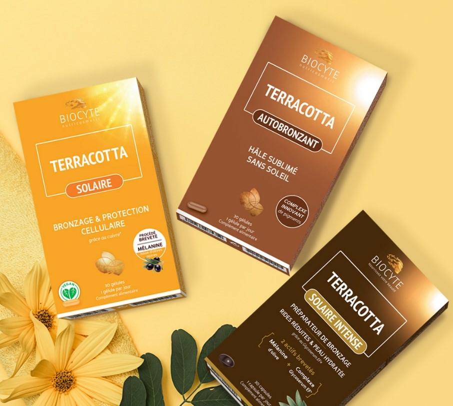 Biocyte Terracotta Autobronzant 30 Gélules | Pharmaglobe.lu