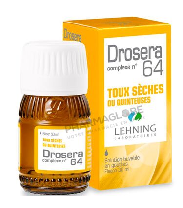 Drosera Complexe No 64 Lehning Toux Sèches | Pharmaglobe.lu