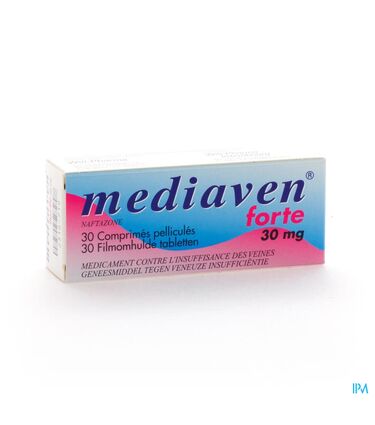 Mediaven Forte 30 mg 30 Comprimés Will Pharma | Pharmaglobe.lu