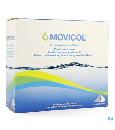 Movicol 13,8 g 20 Sachets Laxatif | Pharmaglobe.lu