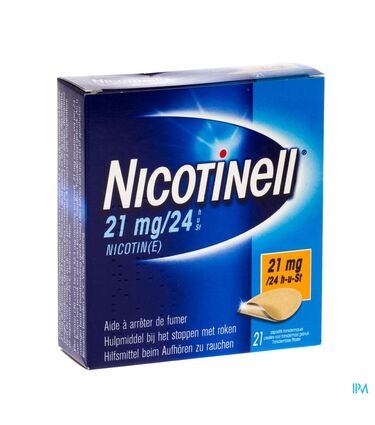 Nicotinell 21 mg/24 h 21 Patchs | Pharmaglobe.lu