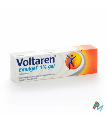 Voltaren Emulgel 1% Gel Tube 60 g | Pharmaglobe.lu