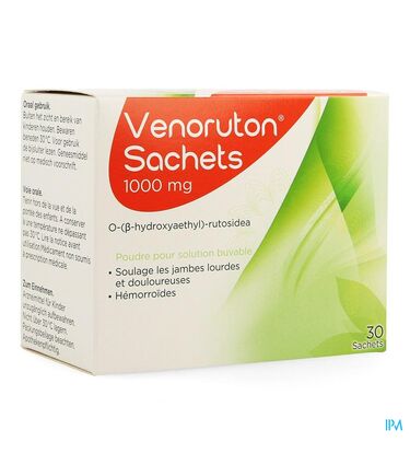 Venoruton 1000 mg 30 Sachets | Pharmaglobe.lu