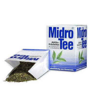 Midro Tee Tisane 48 g Laxatif à Base de Plantes Médicament | Pharmaglobe.lu