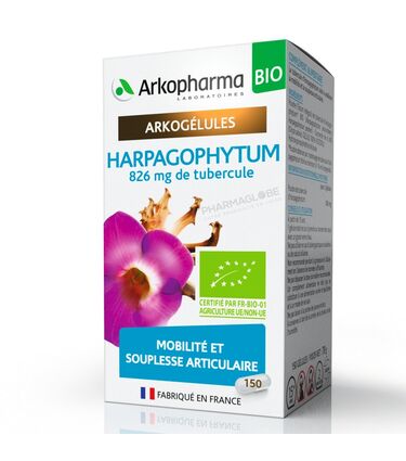 Arkopharma Arkogélules Harpagophytum BIO 150 Gélules | Pharmaglobe.lu