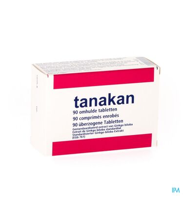 Tanakan 40 mg 90 Comprimés Enrobés | Pharmaglobe.lu