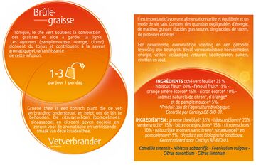 Biolys Thé vert - Agrumes 24 Infusions Tilman | Pharmaglobe.lu