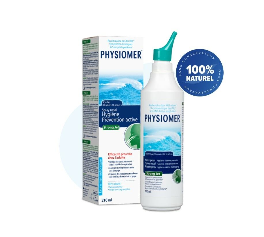 Physiomer Strong Jet 210 ml Lavage Intense des Fosses Nasales ...